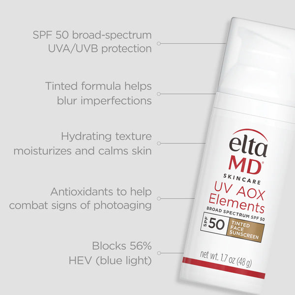 Elta MD UV AOX Elements SPF 50 - Totality Medispa and Skincare